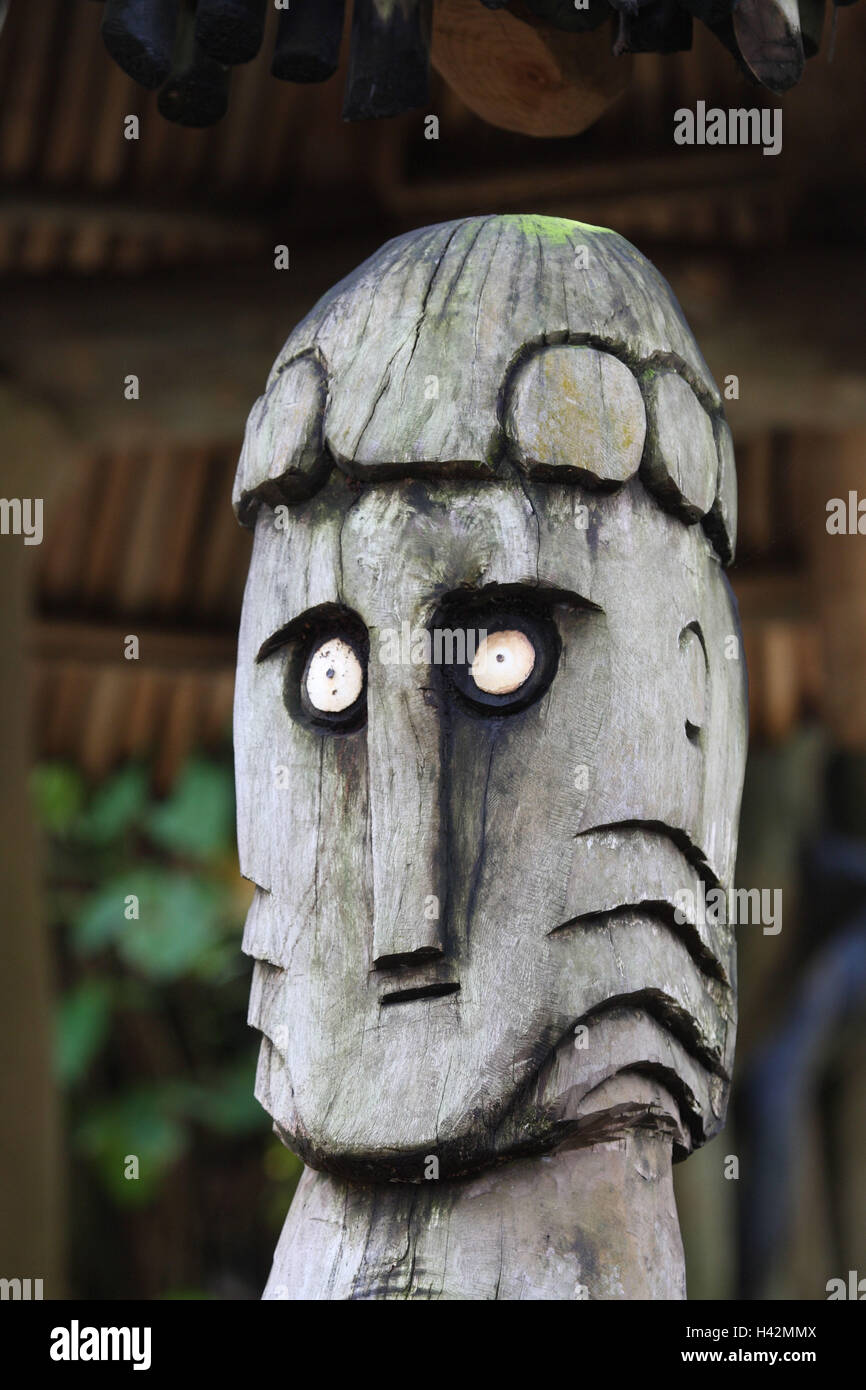 wooden statue from Ethiopia Stock Photo - Alamy