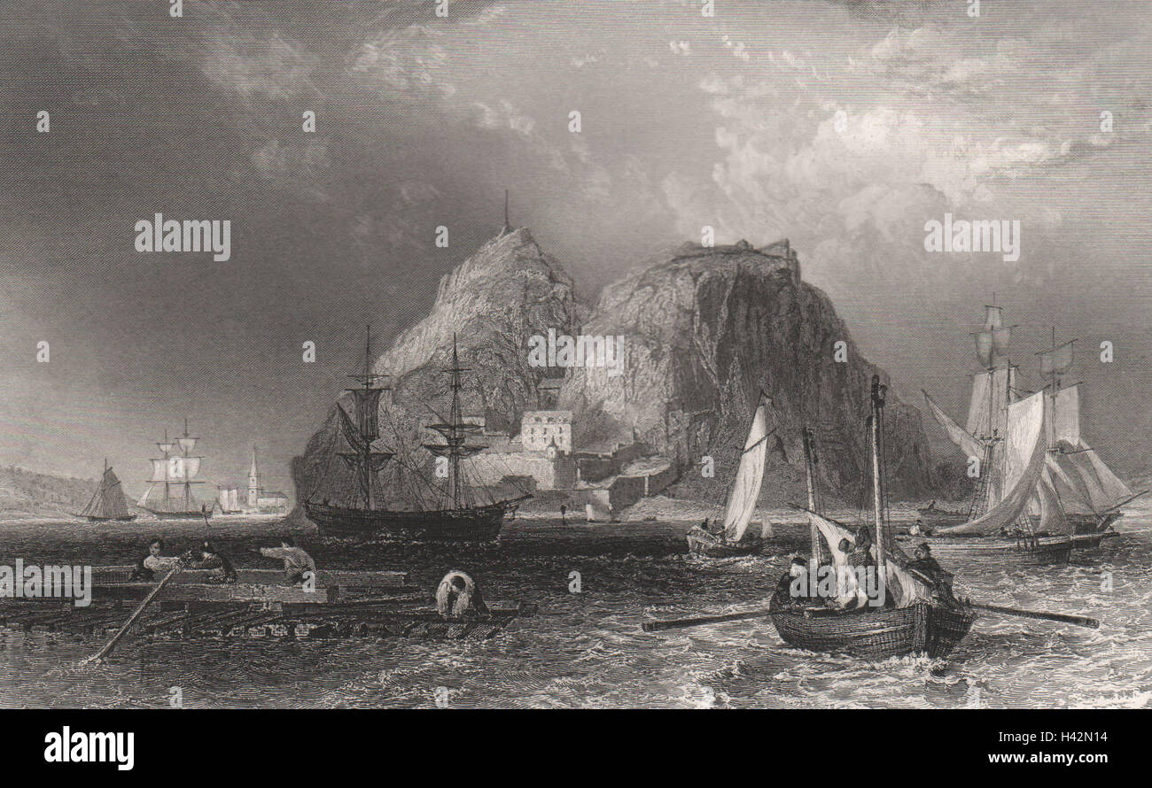 Dumbarton castle scotland hi-res stock photography and images - Alamy