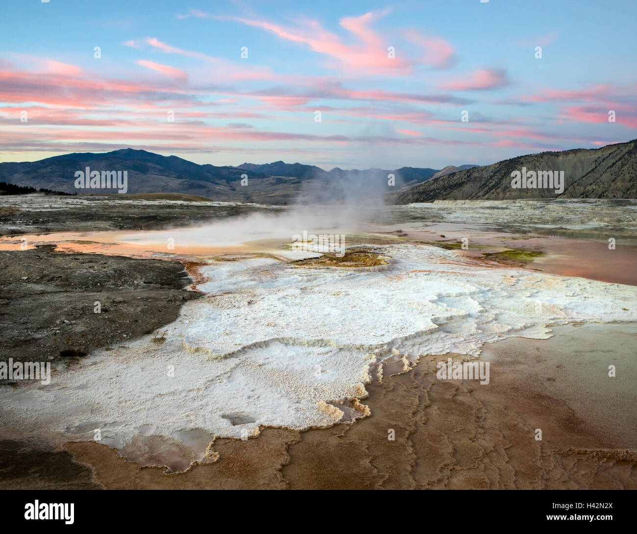 Thermal pool terrace hi-res stock photography and images - Alamy