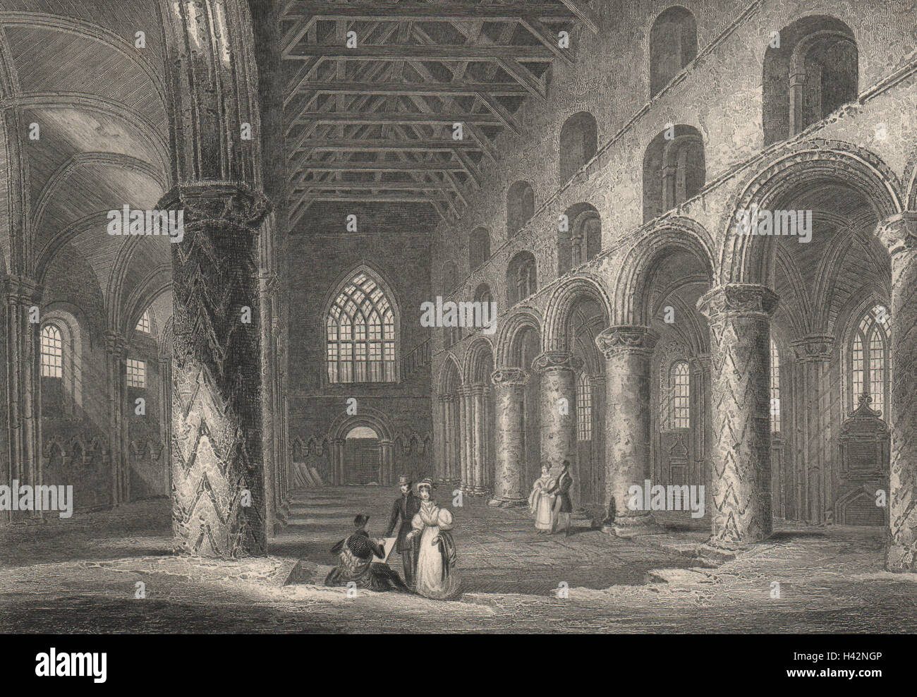 Dunfermline abbey interior hi-res stock photography and images - Alamy