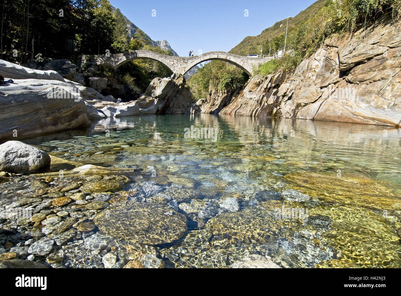 Valley of verzasca hi-res stock photography and images - Alamy