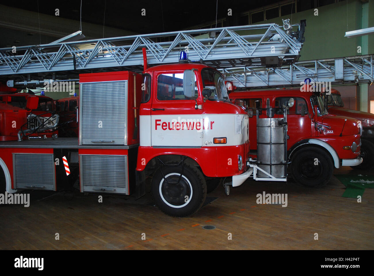 Germany, Mecklenburg-West Pomerania, Schwerin, fire museum, fire ...