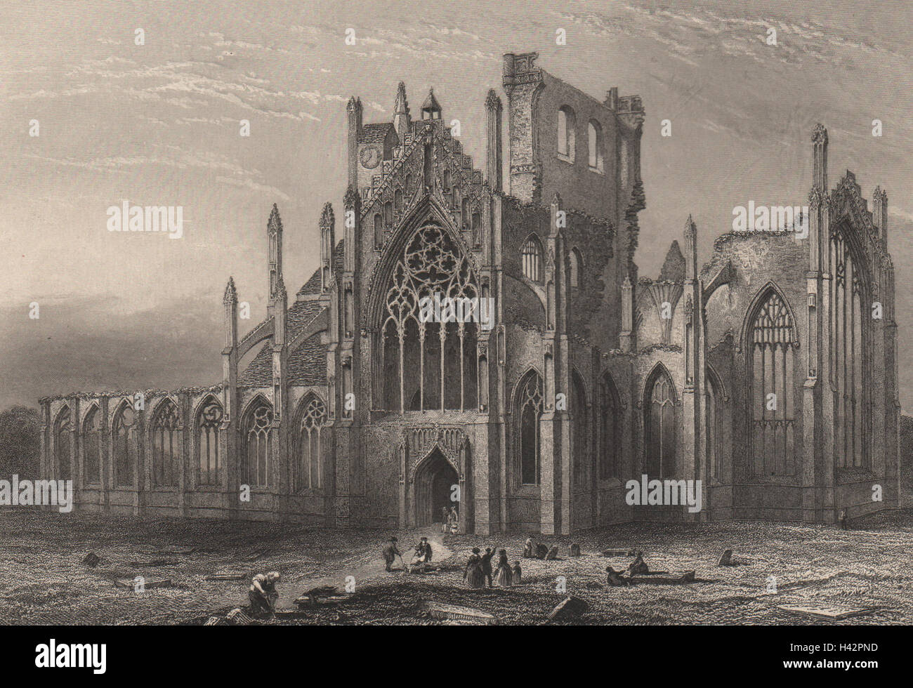 Old melrose hi-res stock photography and images - Alamy