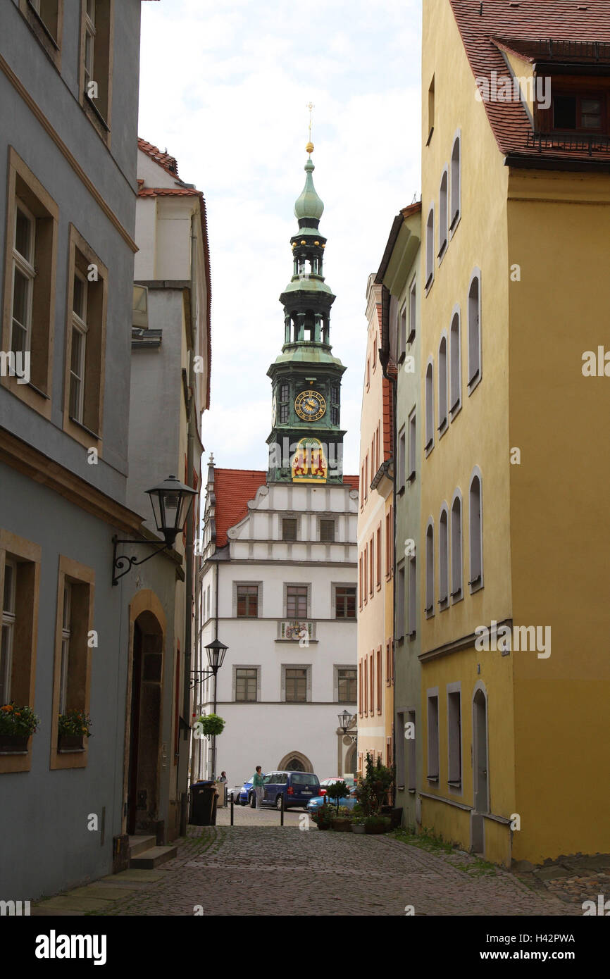 Town hall pirna hi-res stock photography and images - Alamy