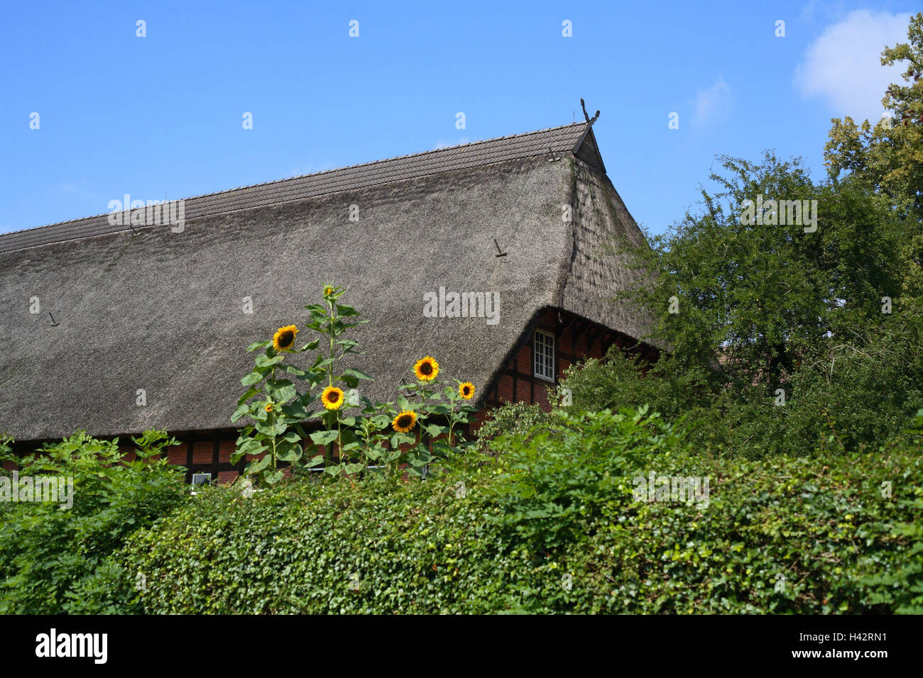 Garden old german farmhouse hi-res stock photography and images - Alamy