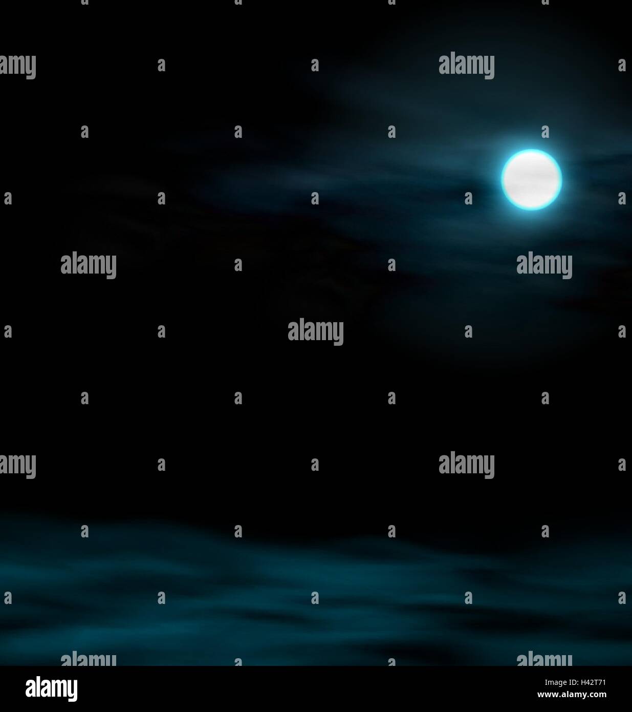 Black lunar landscape Stock Vector Images - Alamy