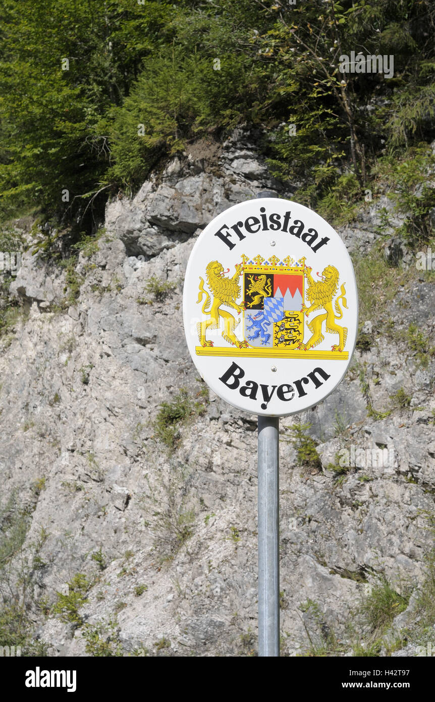 Free state of bavaria sign hi-res stock photography and images - Alamy