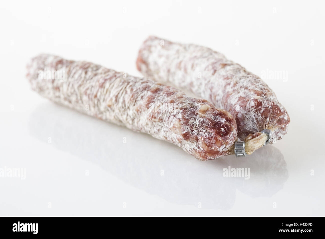 Salamis sausages hi-res stock photography and images - Alamy