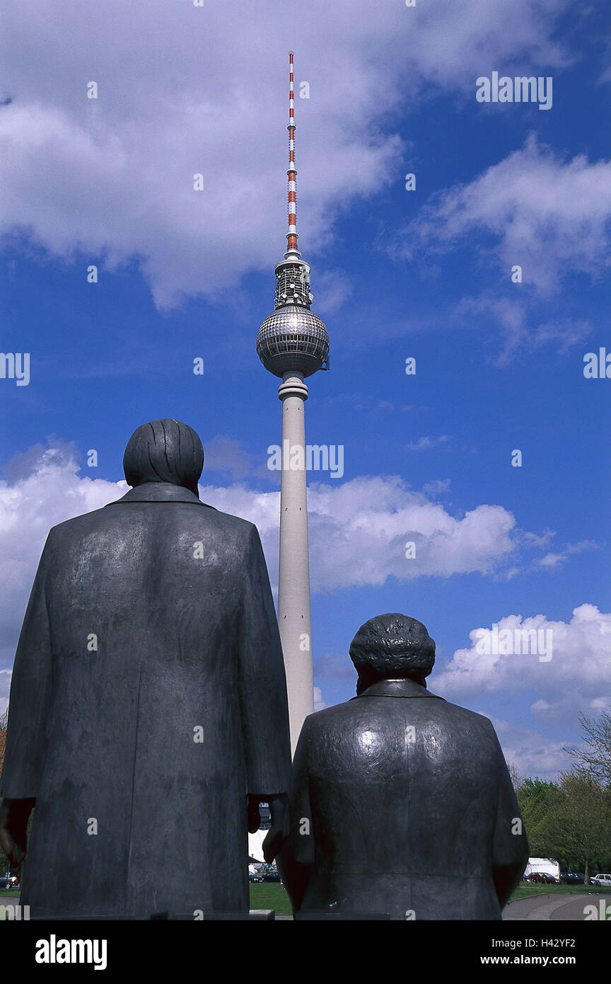 Marx angels monument hi-res stock photography and images - Alamy