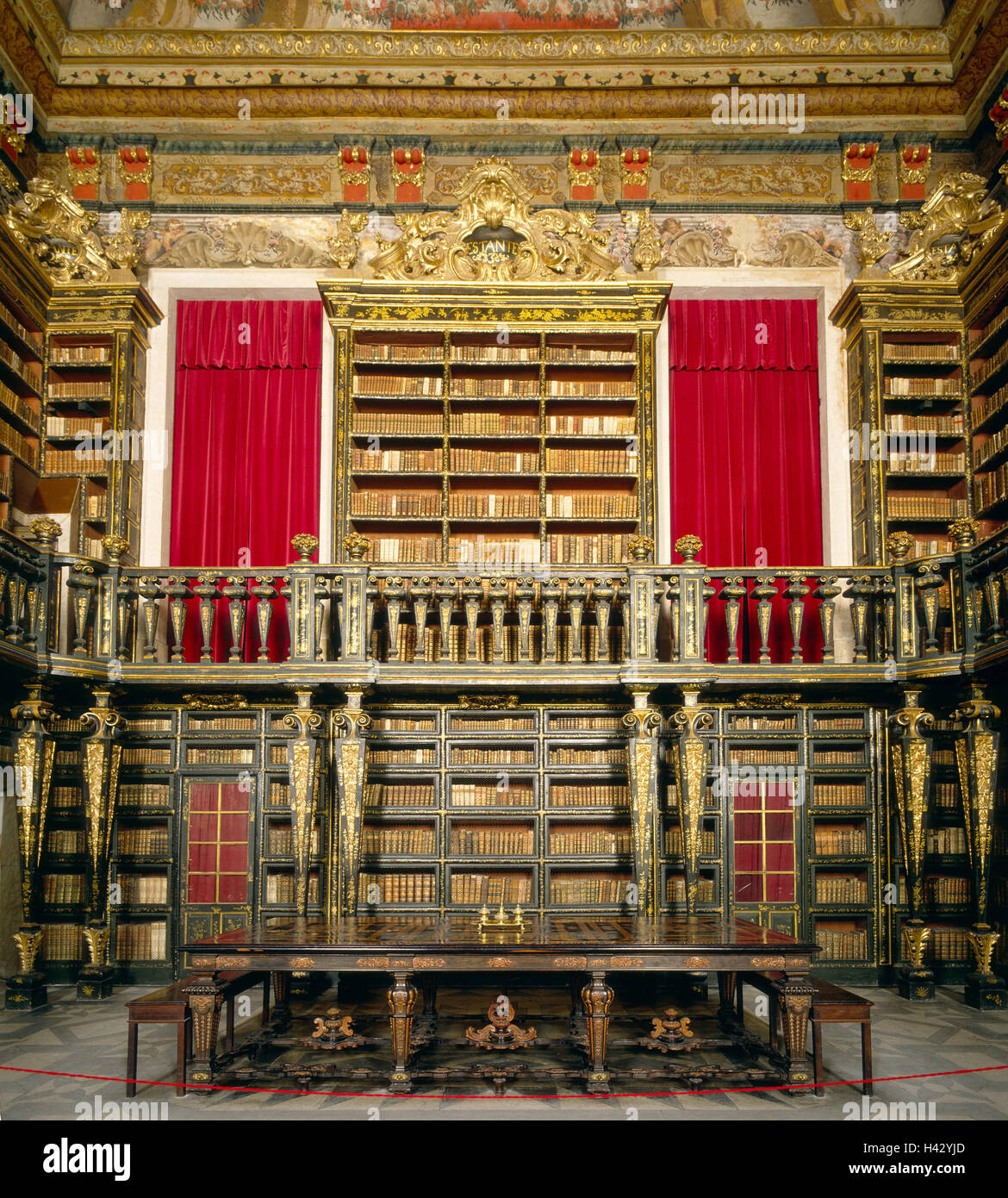 Inside of the university of coimbra hi-res stock photography and images ...