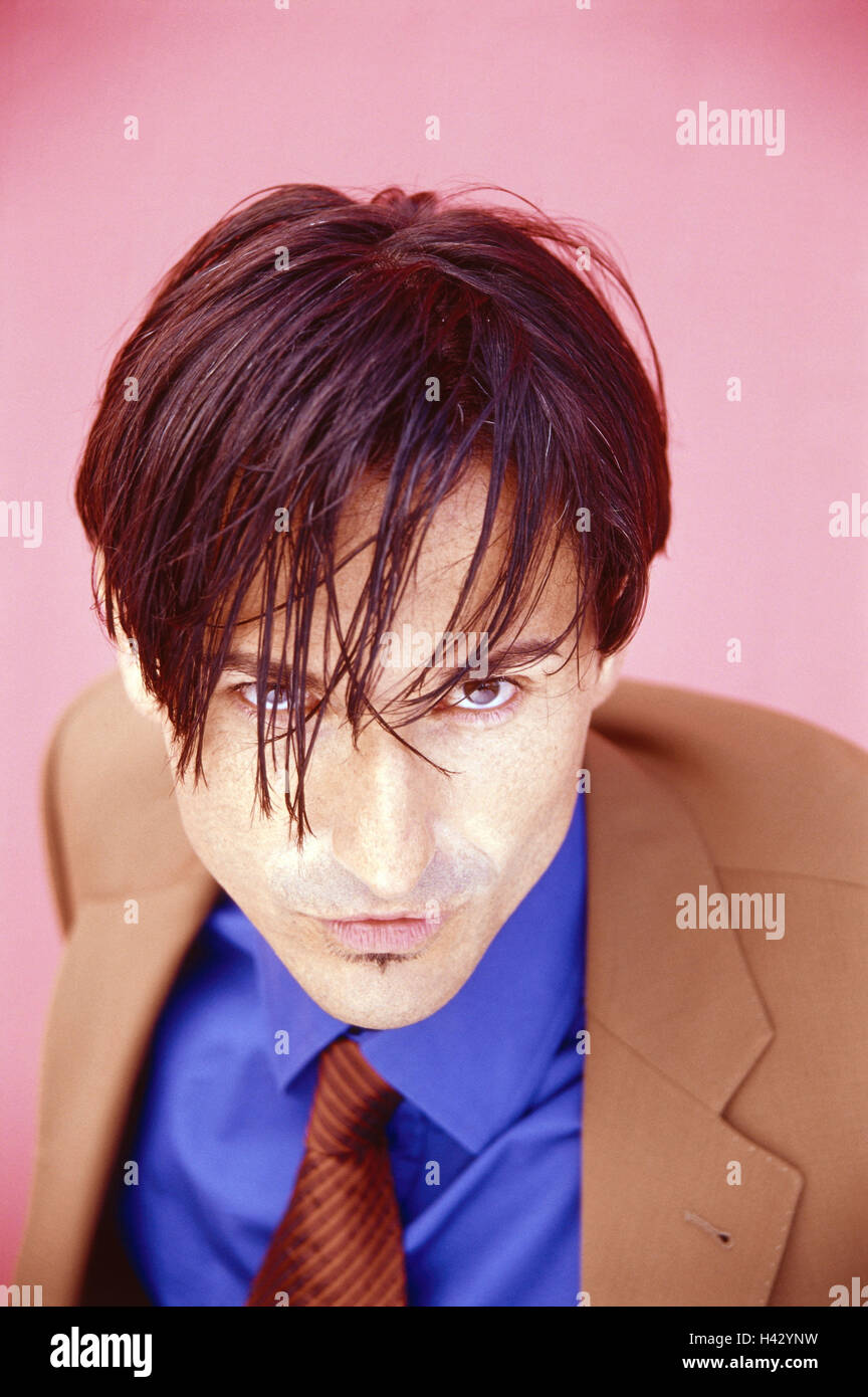 Mans hair from above hi-res stock photography and images - Alamy