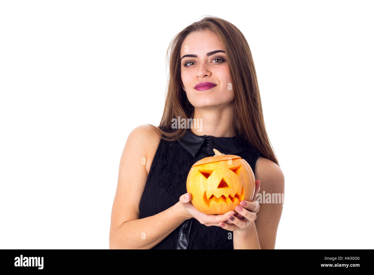 Women holding pumpkin hi-res stock photography and images - Alamy