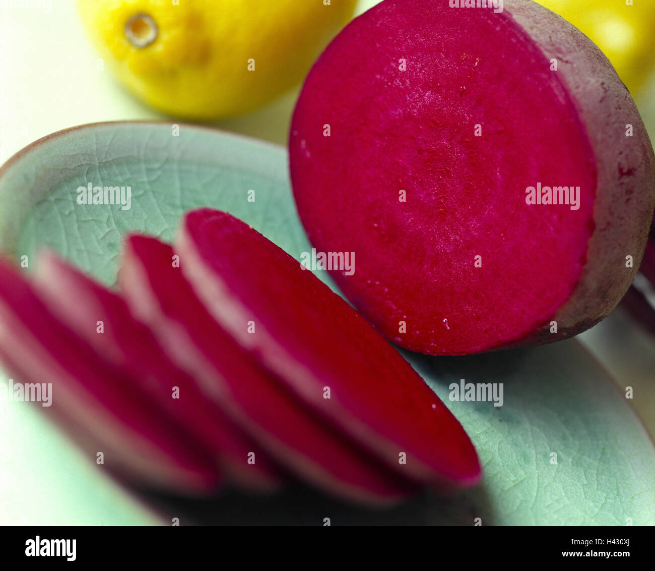 Vegetables, beetroot, completely, chopped, Still life, plate, root ...