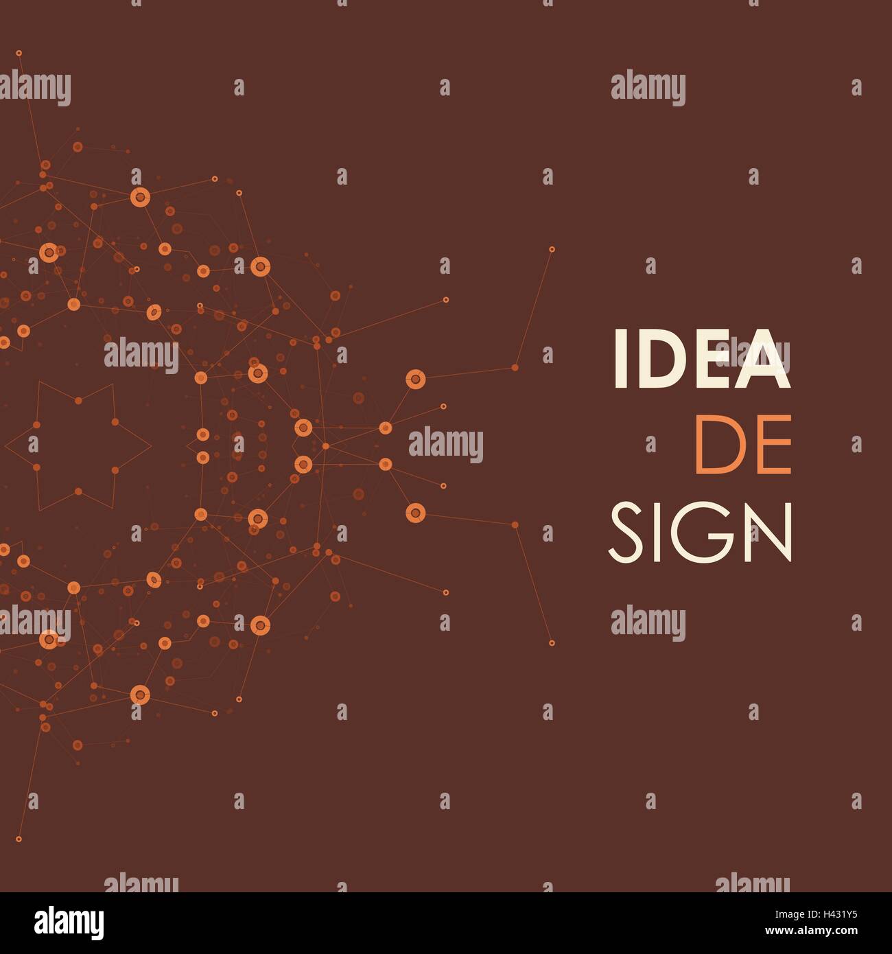 Abstract bright simple technology vector background. Connection ...