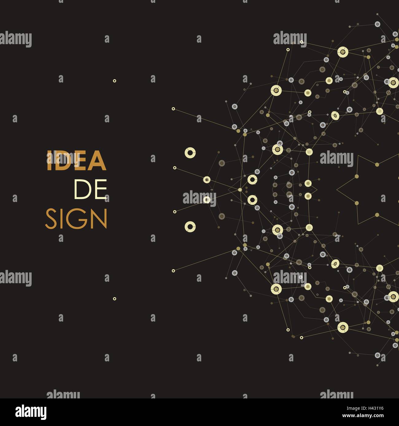 Abstract bright simple technology vector background. Connection ...