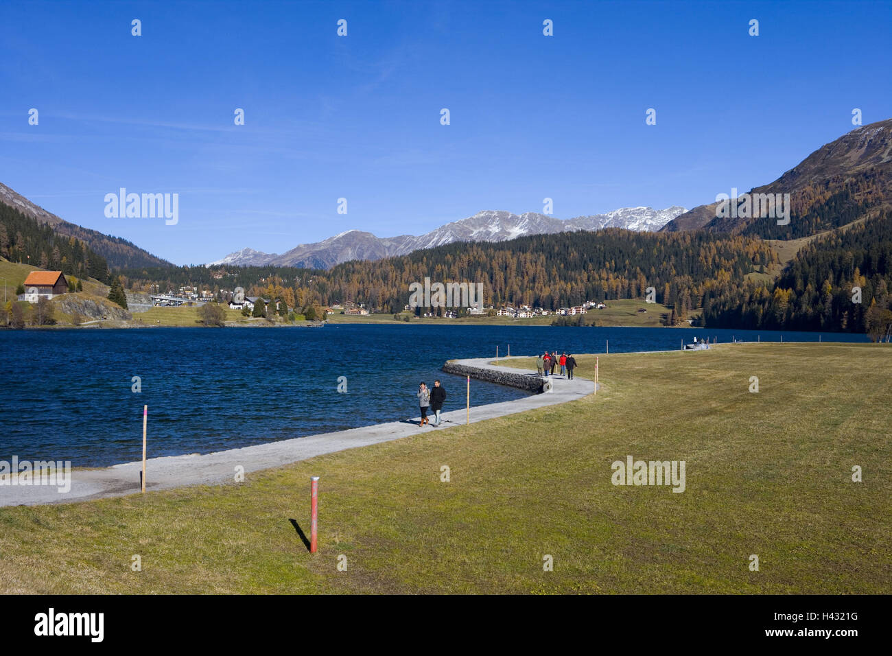 Davoser lake hi-res stock photography and images - Alamy