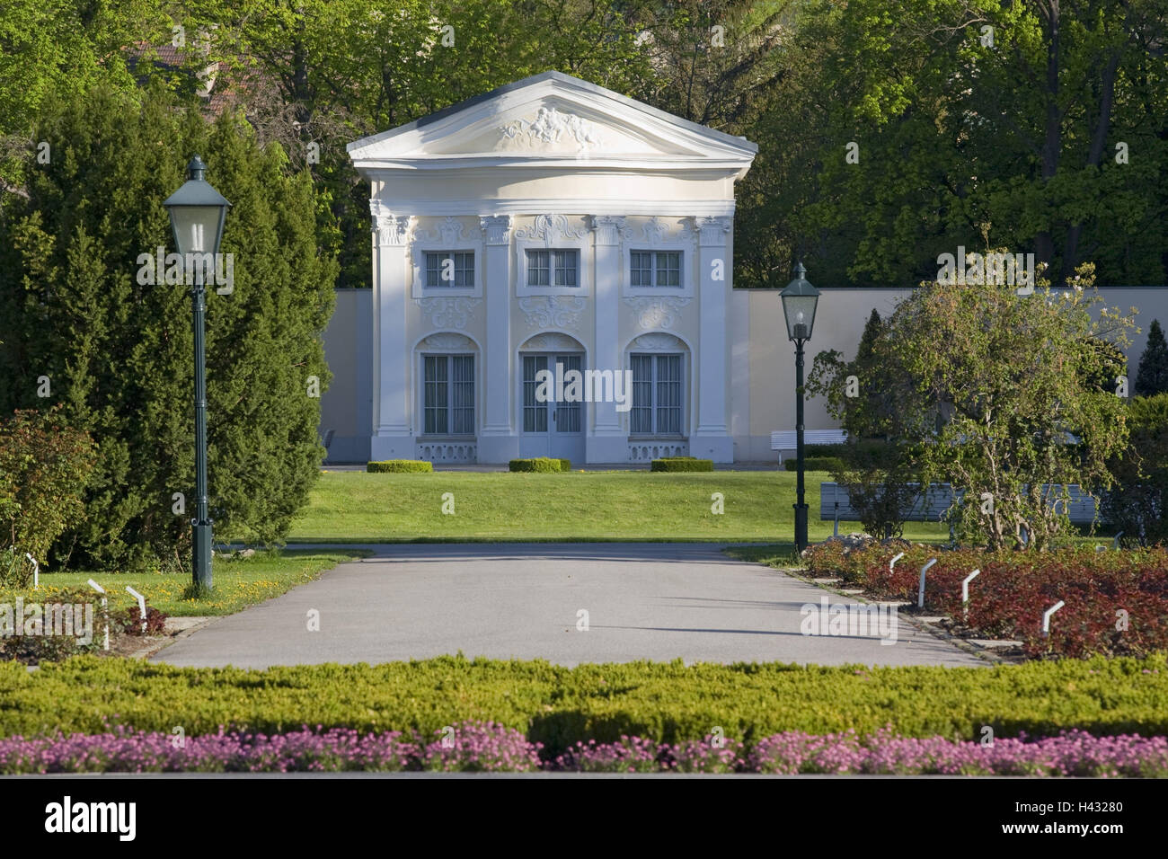 Austria, Lower Austria, Baden near Vienna, Thermenregion, Rosarium ...