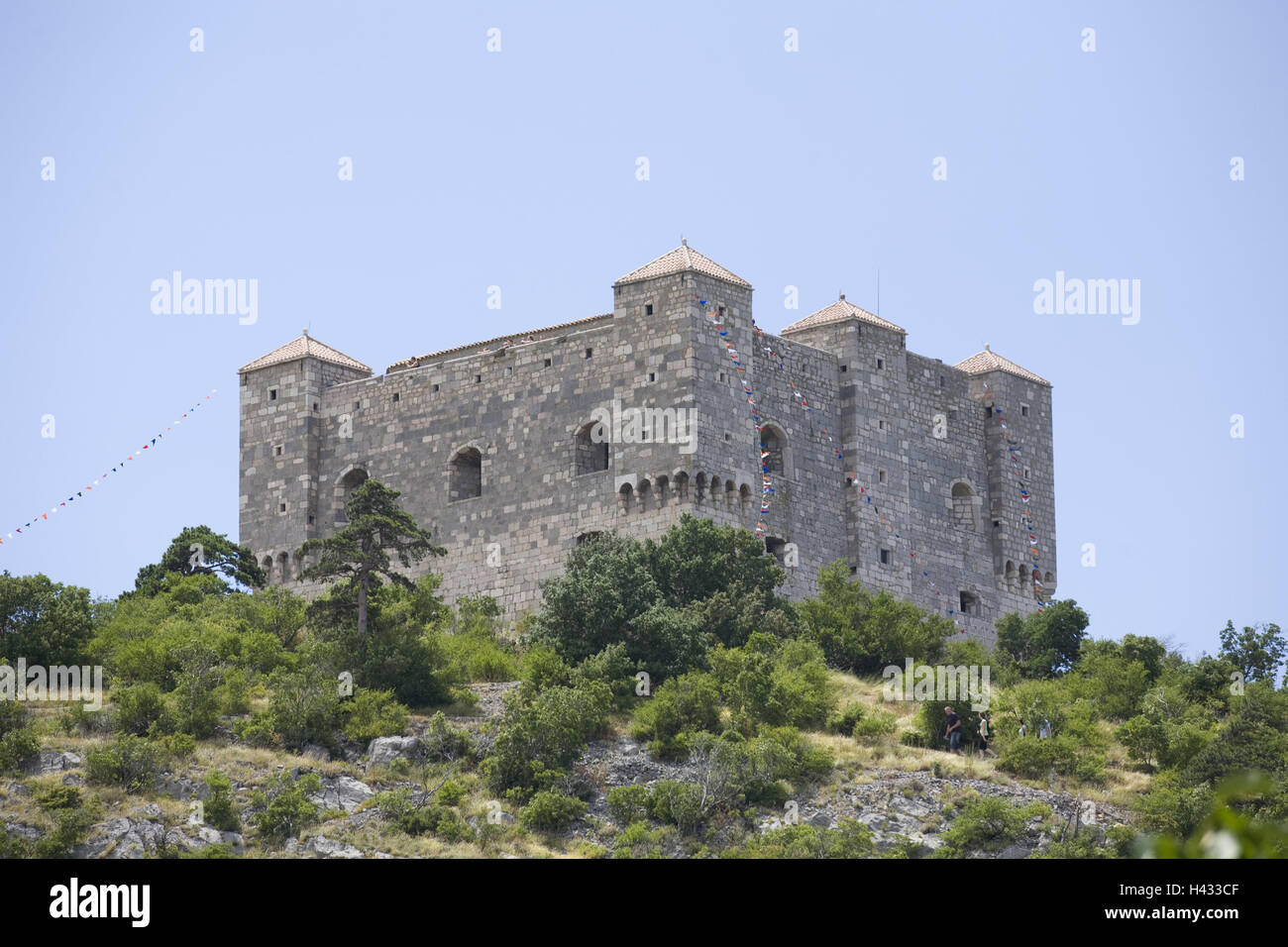 Croatia, Senj, fortress Nehaj, Southeast, Europe, Balkan Peninsula ...