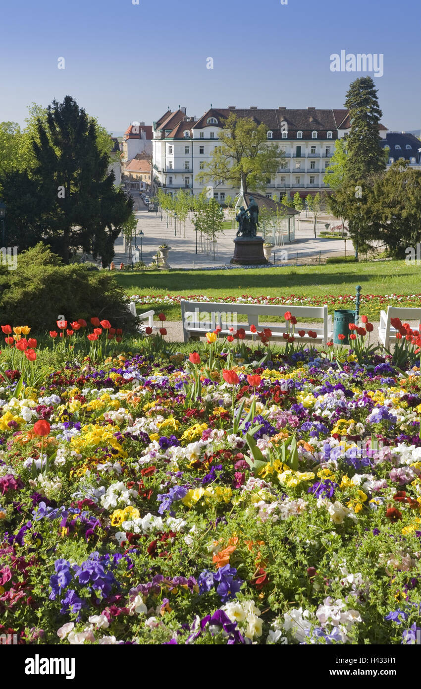 Austria, Lower Austria, Baden near Vienna, Thermenregion, health resort ...