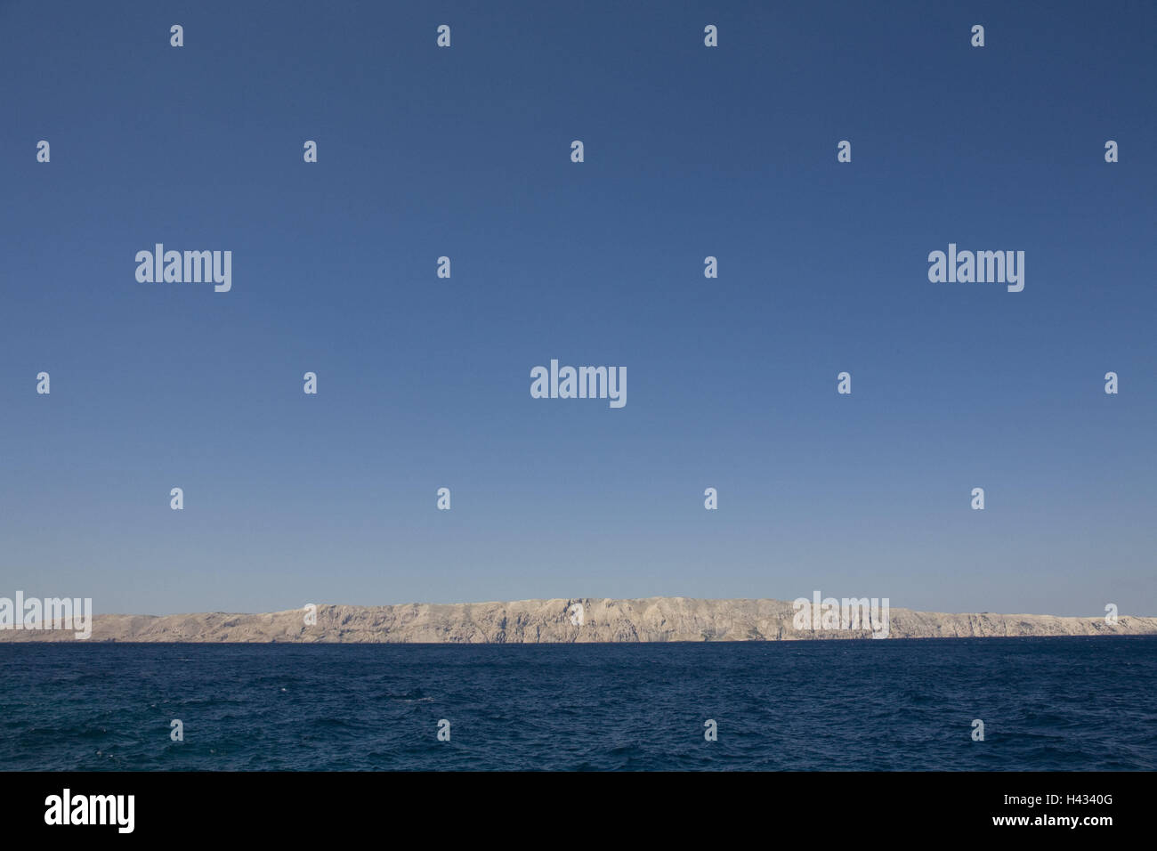 Croatia, sea, coast, island Pag, Southeast, Europe, Balkan Peninsula ...