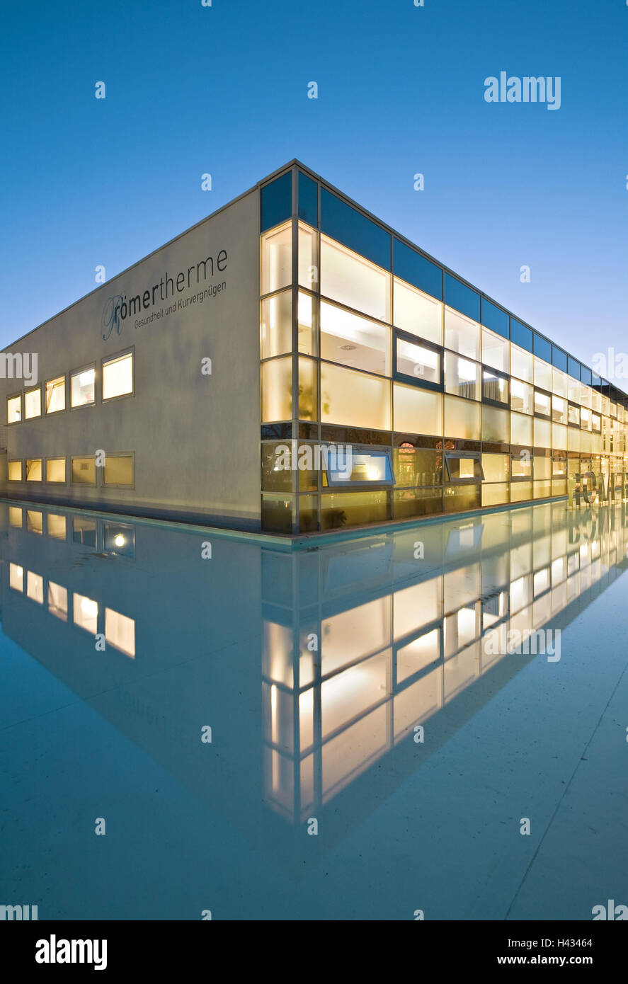 Austria, Thermal bath, Roman thermal bath, health resort centre Stock ...