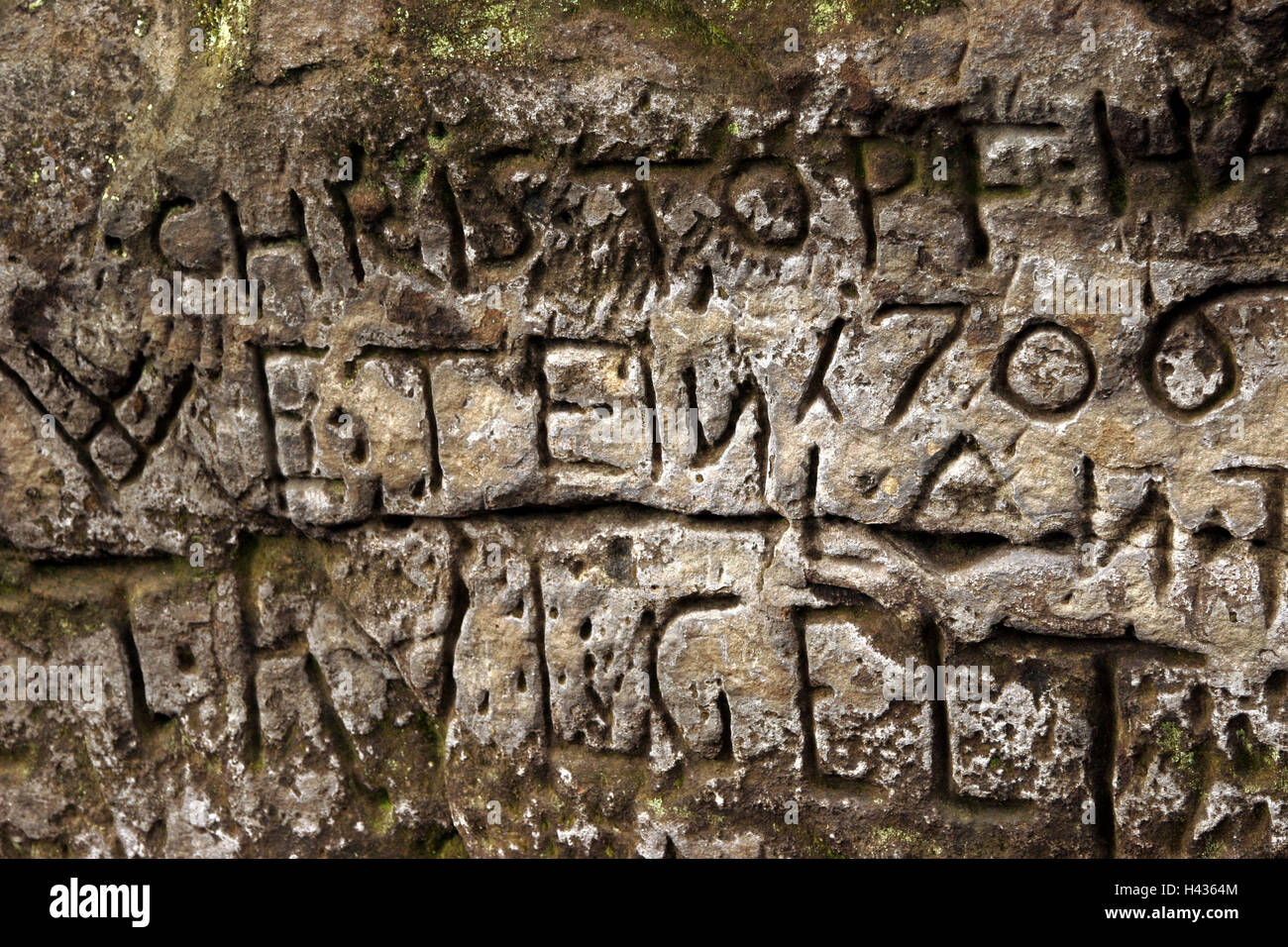 Rocks, detail, inscription, carved, nature, figure font, bastion ...