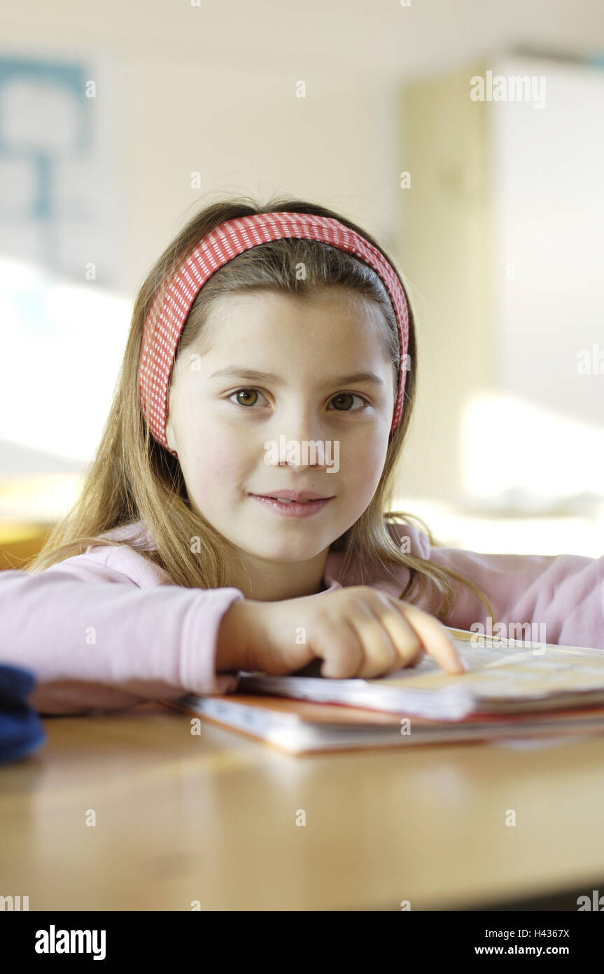 Girls, school, classroom Stock Photo - Alamy