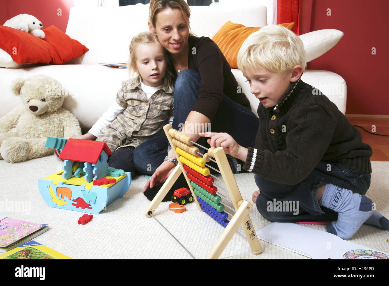 Nut, children, floor, carpet, sit, play Stock Photo - Alamy