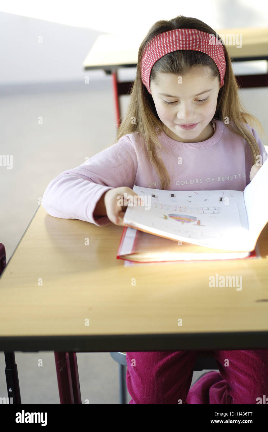 Girls, school, classroom Stock Photo - Alamy