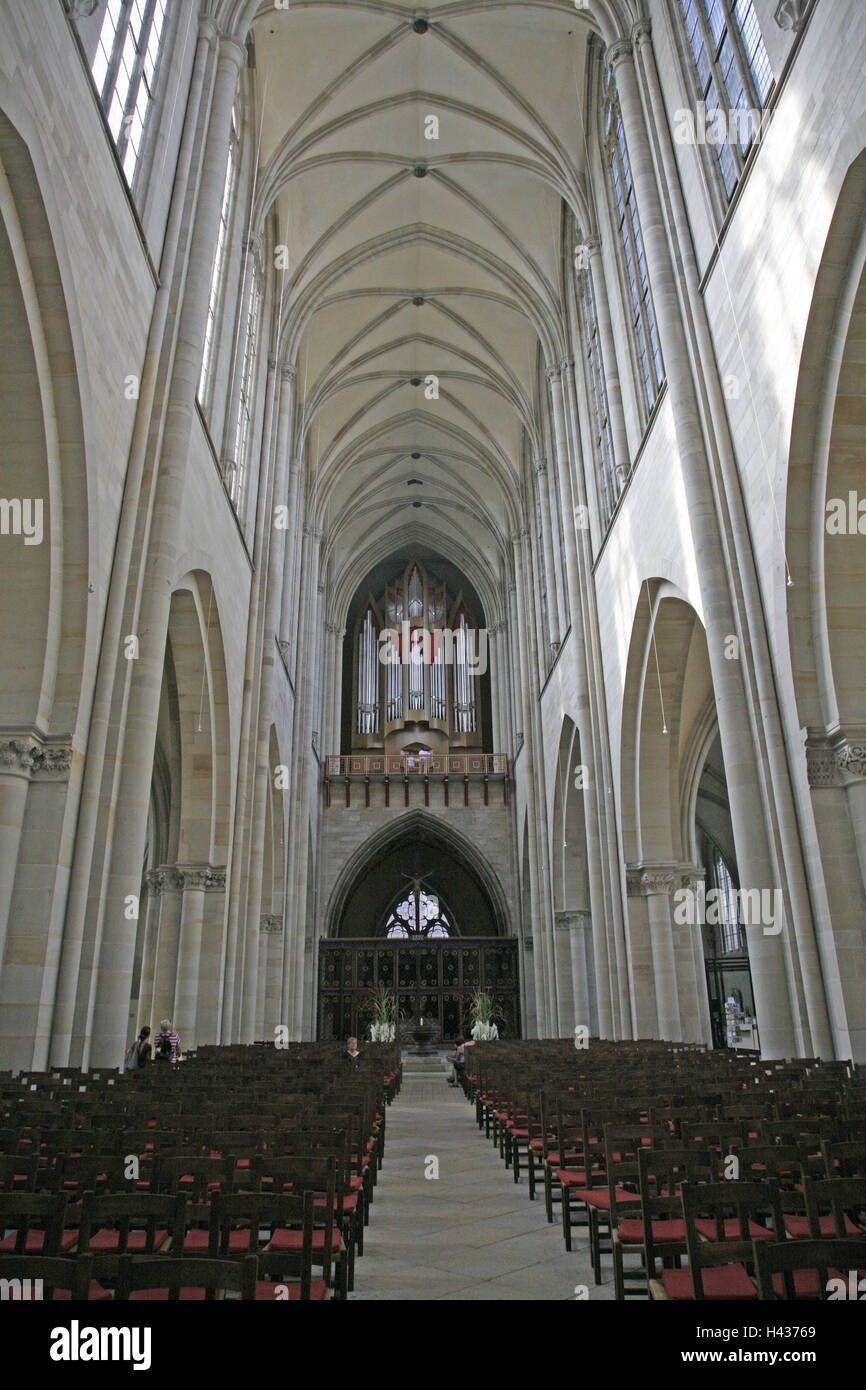 Germany, Saxony-Anhalt, Magdeburg, cathedral, interior view, cathedral ...