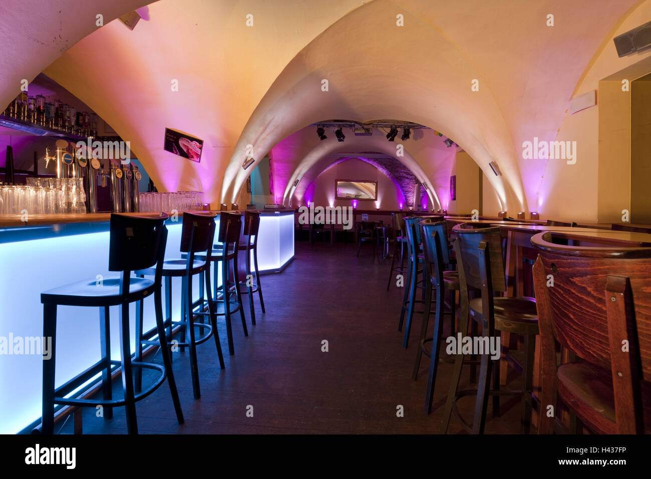 Austria, Upper Austria, Linz, nightclub, inside Stock Photo - Alamy