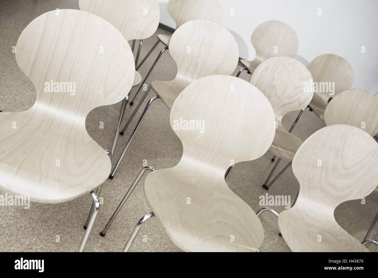 Talk room, chair series, detail Stock Photo - Alamy