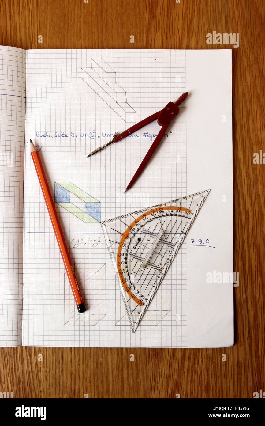 Geometry accessories hi-res stock photography and images - Alamy