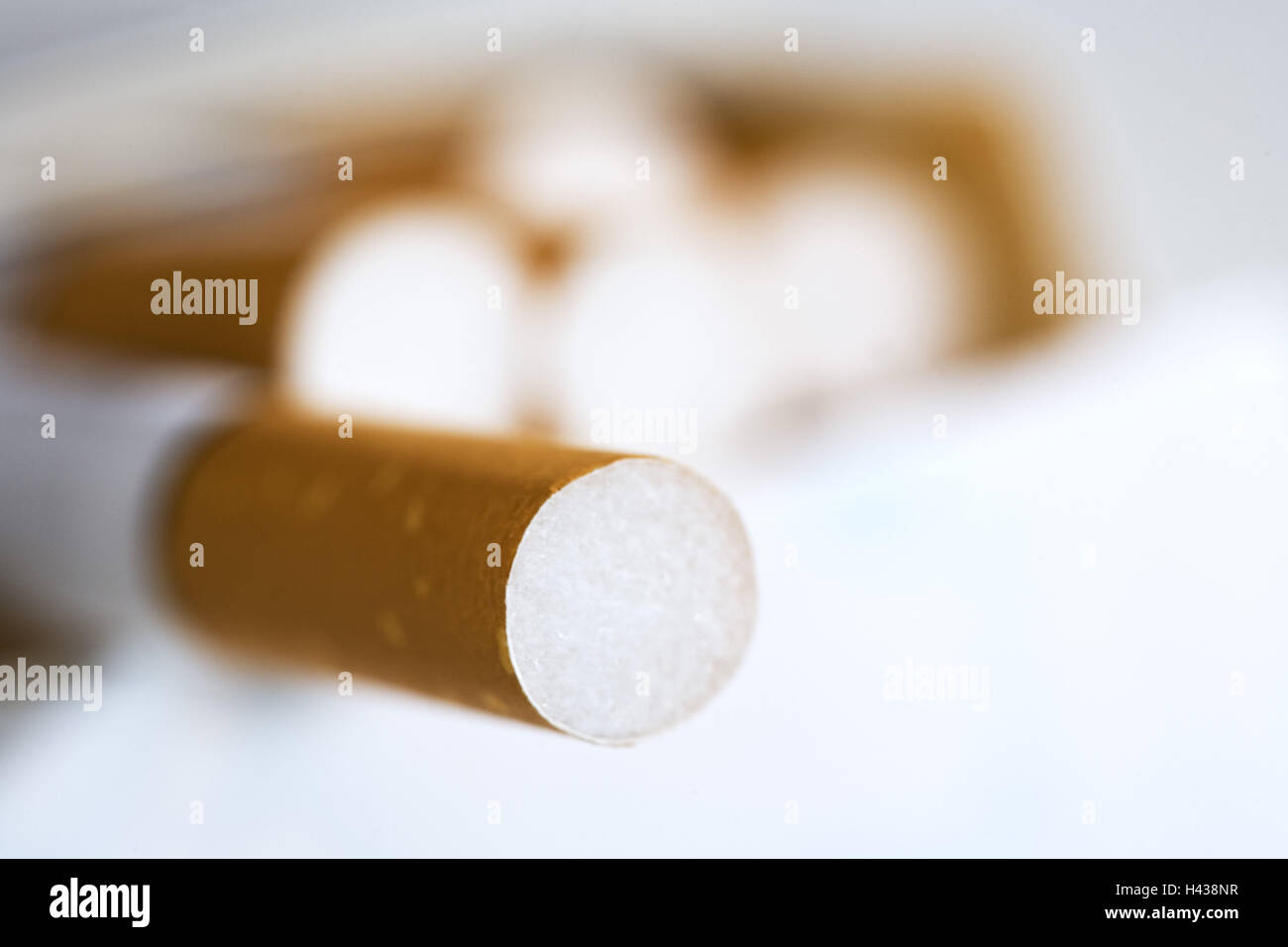 Filtertip cigarettes, detail, blur Stock Photo - Alamy