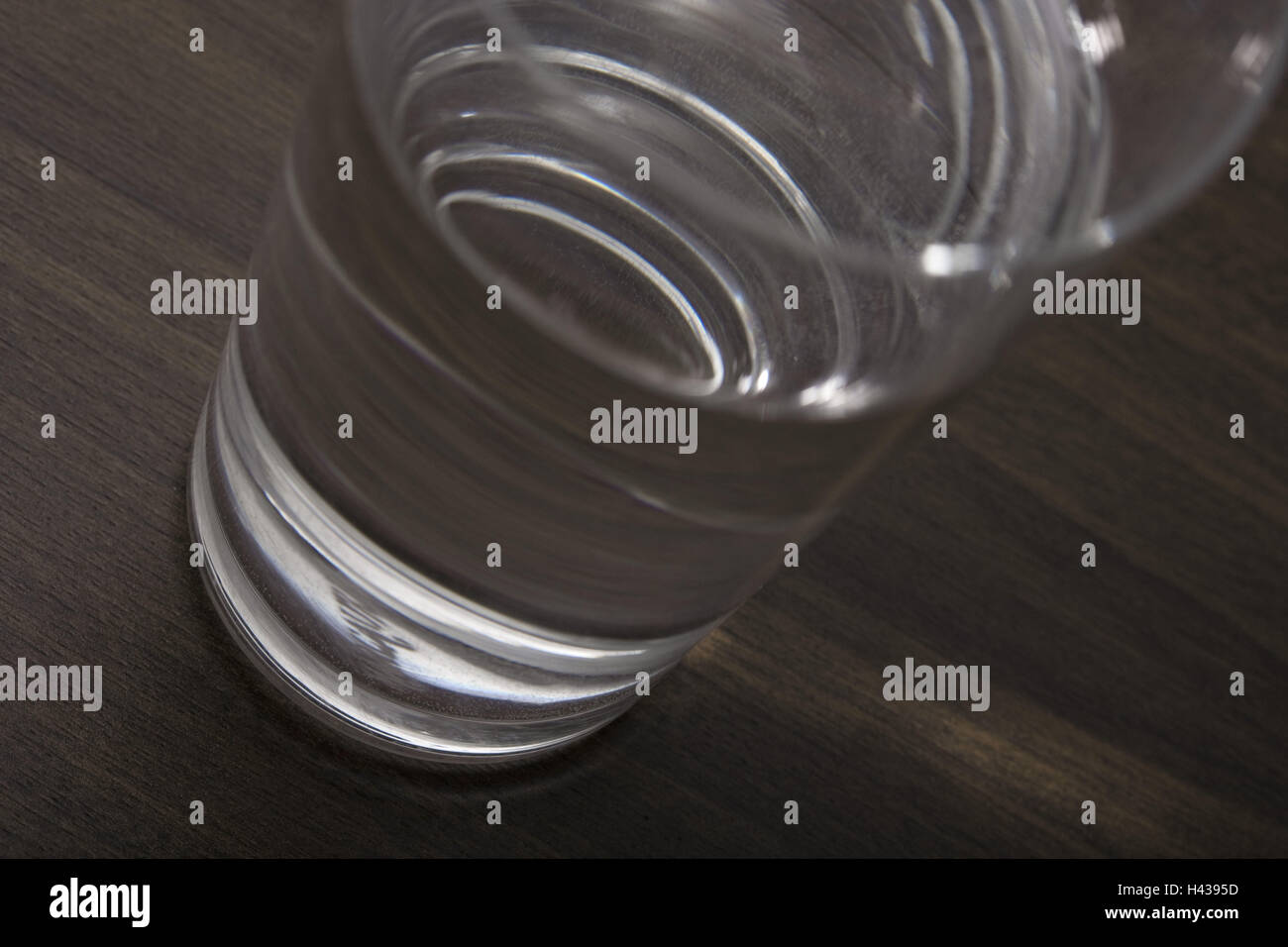 Water glass, detail Stock Photo - Alamy