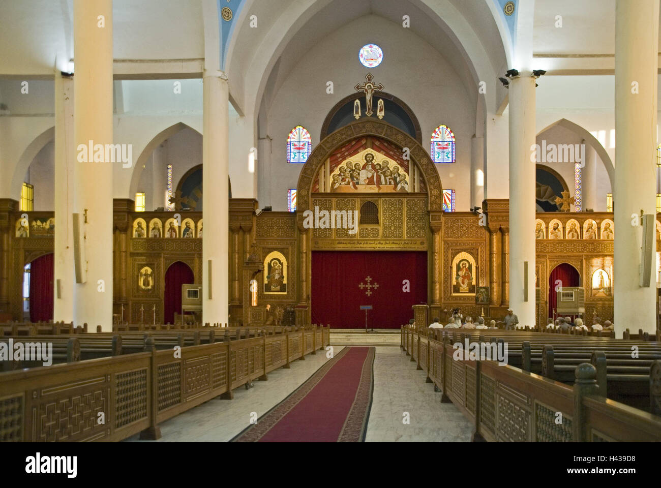 Egyptian Church Interiors Coptic Orthodox: Over 2,417 Royalty Free
