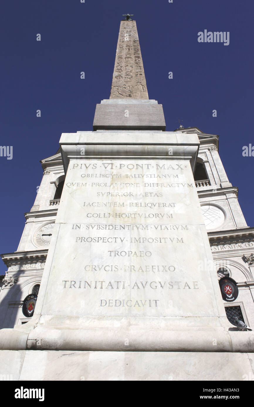 Obelisk church hi-res stock photography and images - Alamy