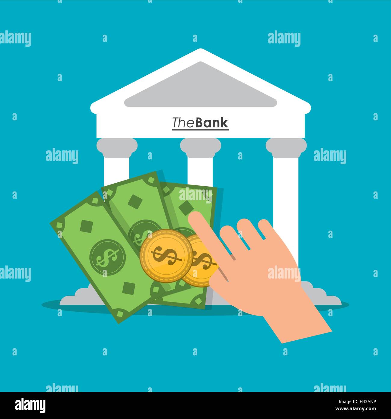Bank money and payment and shopping design Stock Vector Image & Art - Alamy