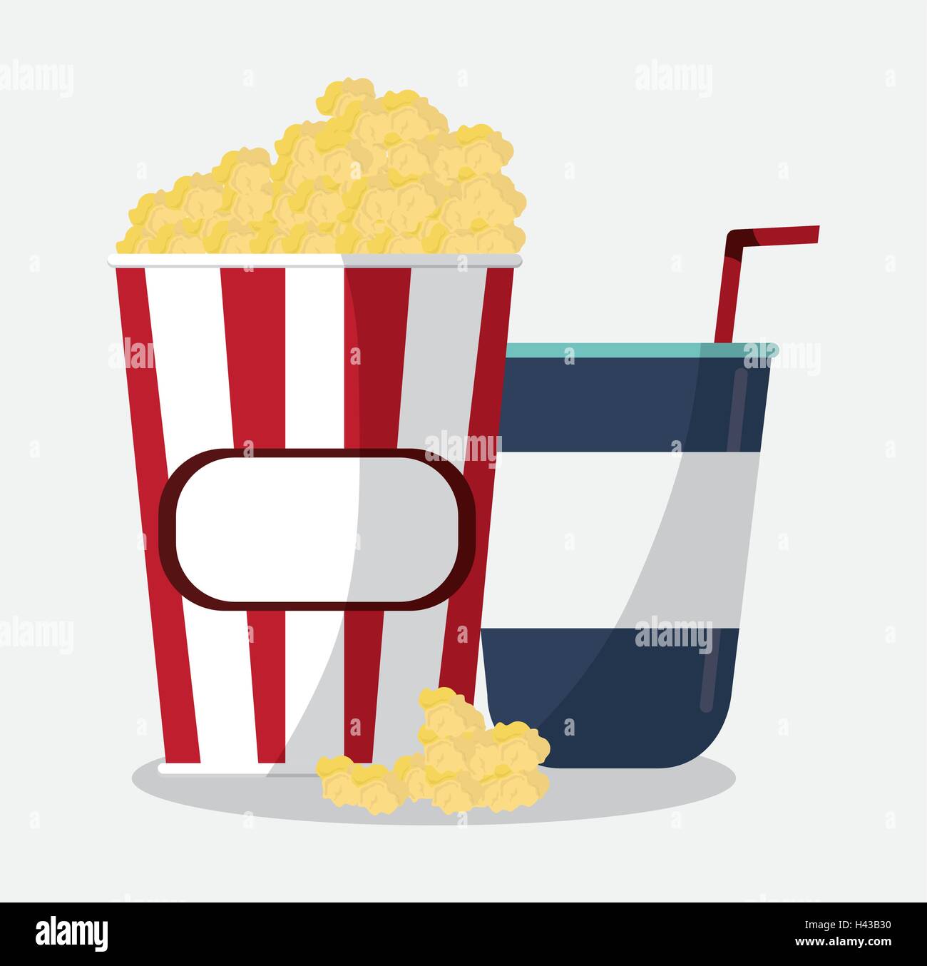 Pop corn cinema and movie design Stock Vector Image & Art - Alamy