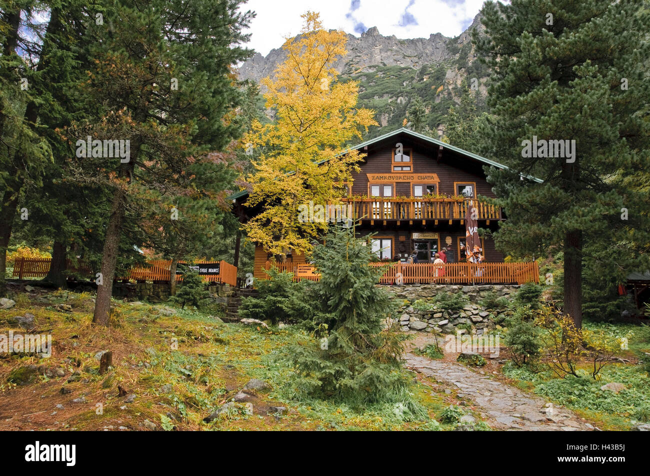 Tatra national park hut hi-res stock photography and images - Alamy