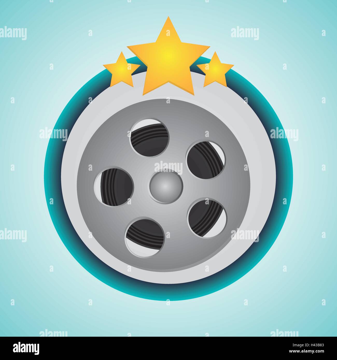 Film reel cinema and movie design Stock Vector Image & Art - Alamy