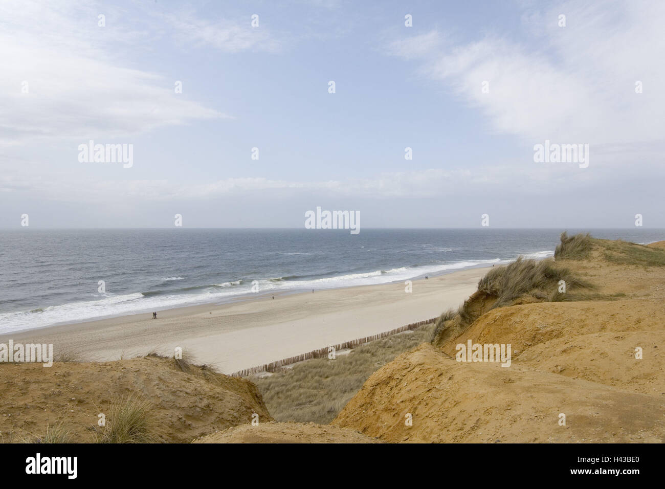 Germany, Schleswig - Holstein, Sylt, dune scenery, red cliff, beach ...