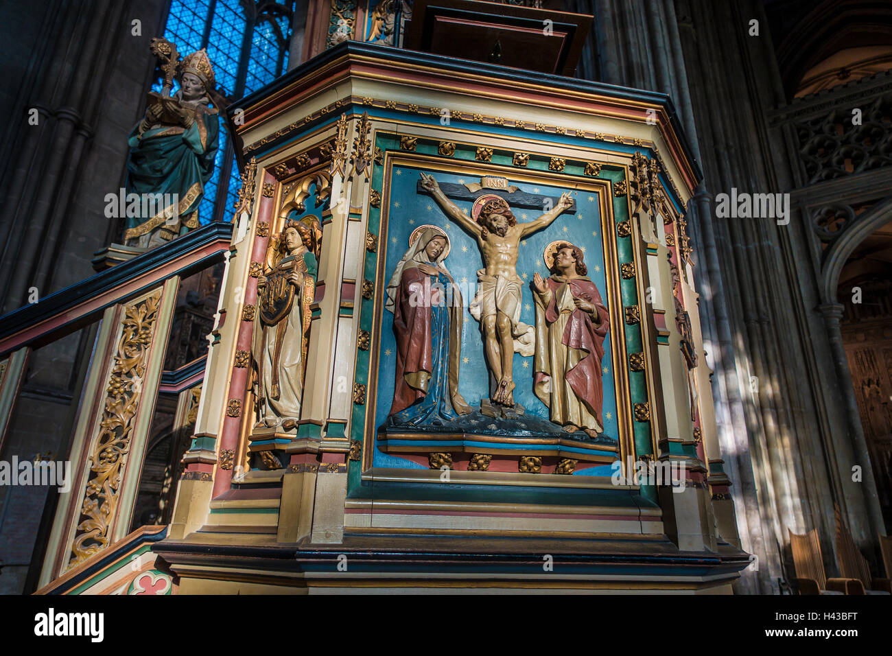 Ornate Pulpit Canterbury Cathedral Canterbury Kent Stock Photo - Alamy Ornate Pulpit Canterbury Cathedral Canterbury Kent Stock Photo - Alamy