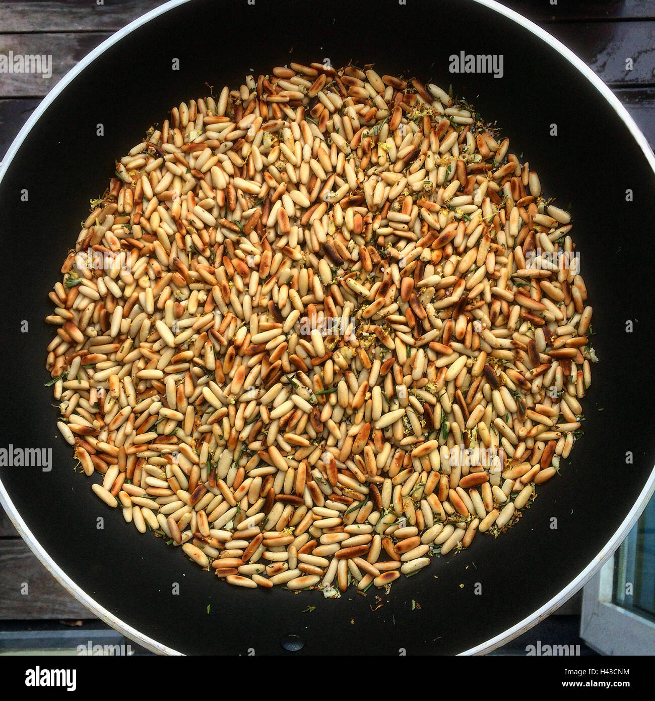 Overhead view pine nuts hi-res stock photography and images - Alamy