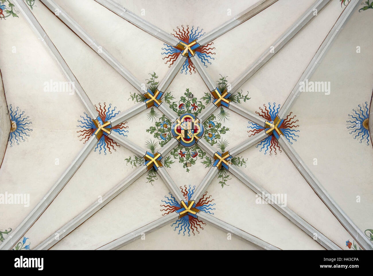 Star ribbed vault hi-res stock photography and images - Alamy