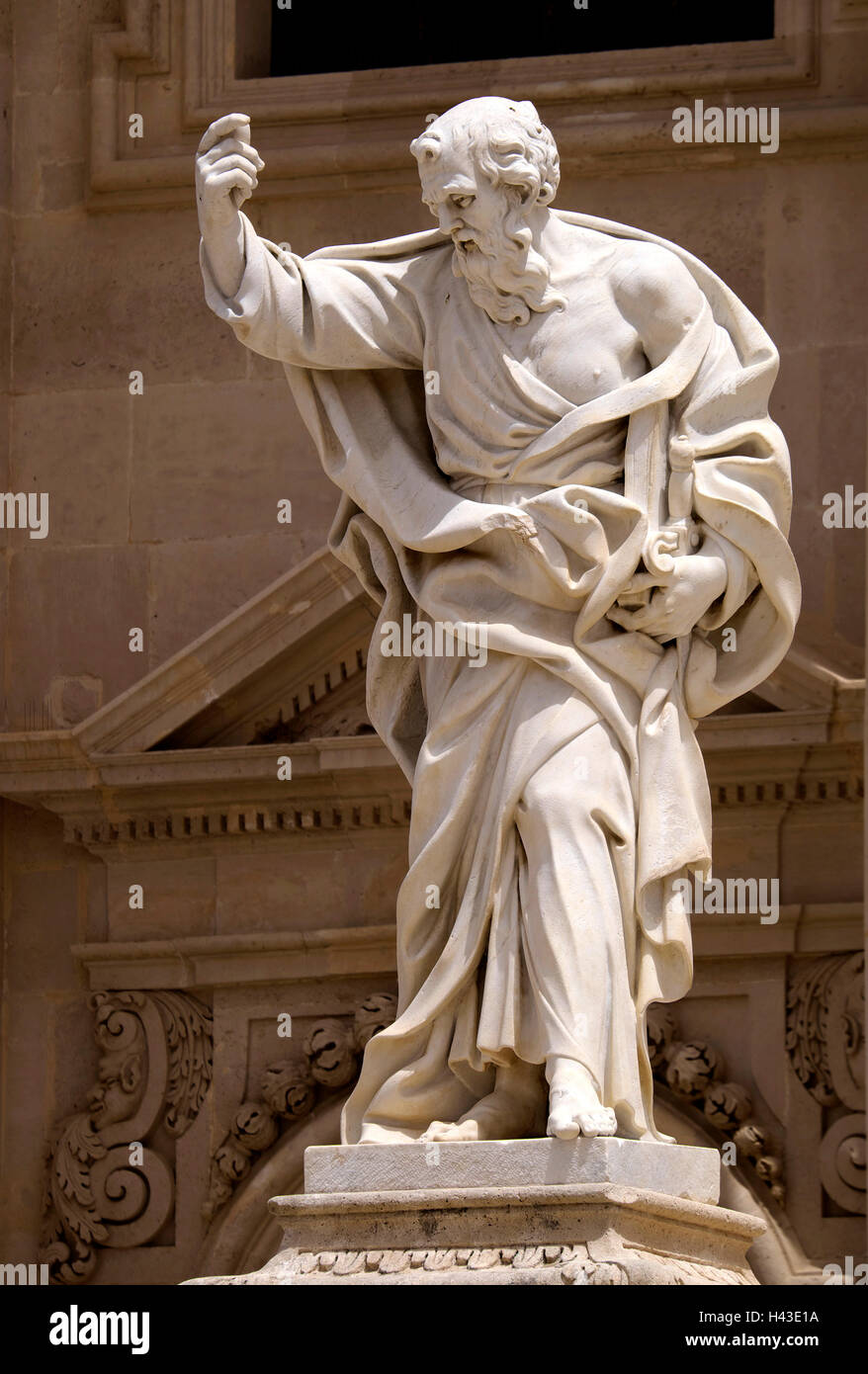 Statue of Paul the Apostle on Santa Maria delle Colonne, Province of ...