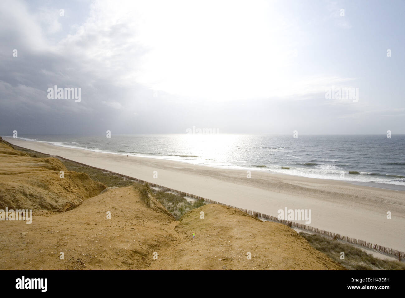 Germany, Schleswig - Holstein, Sylt, dune scenery, red cliff, beach ...