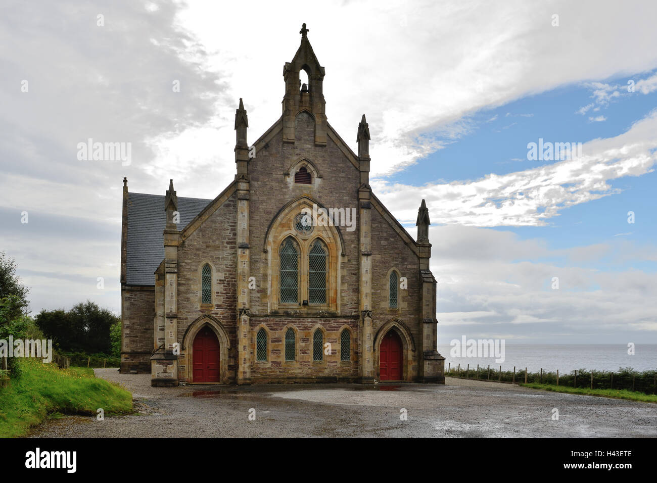 Free Church Manse, Gairloch, Ross-shire, Scotland Stock Photo - Alamy