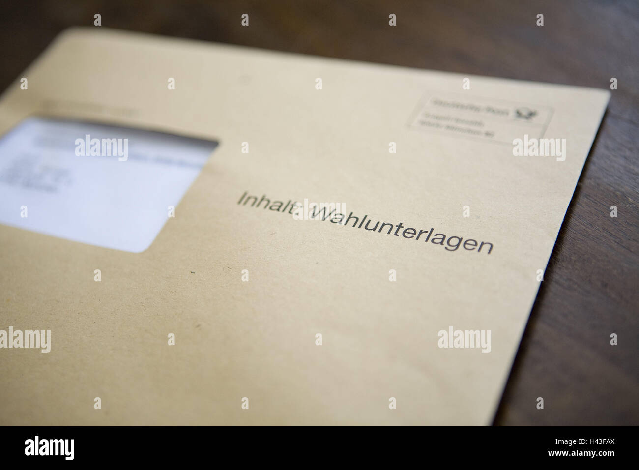 Electoral envelope hi-res stock photography and images - Alamy