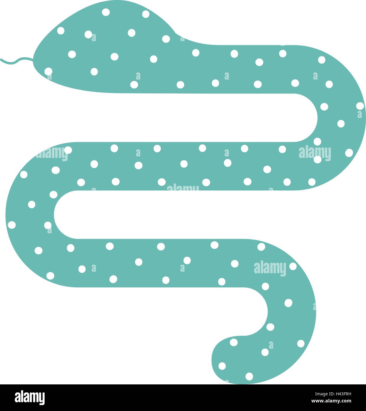 pattern with snake wild animal color Stock Vector Image & Art - Alamy